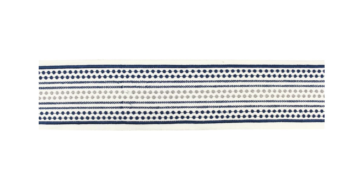 Machi Ivory 4" Tape/Braid - The Fabric Mill