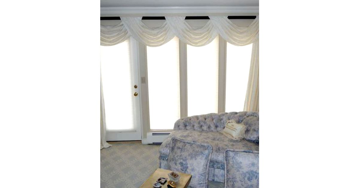 Pole Mounted Swags – High-Quality Window Treatments - The Fabric Mill