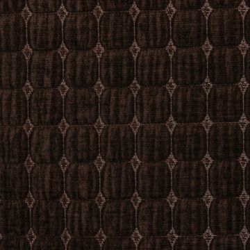 brown patterned fabric
